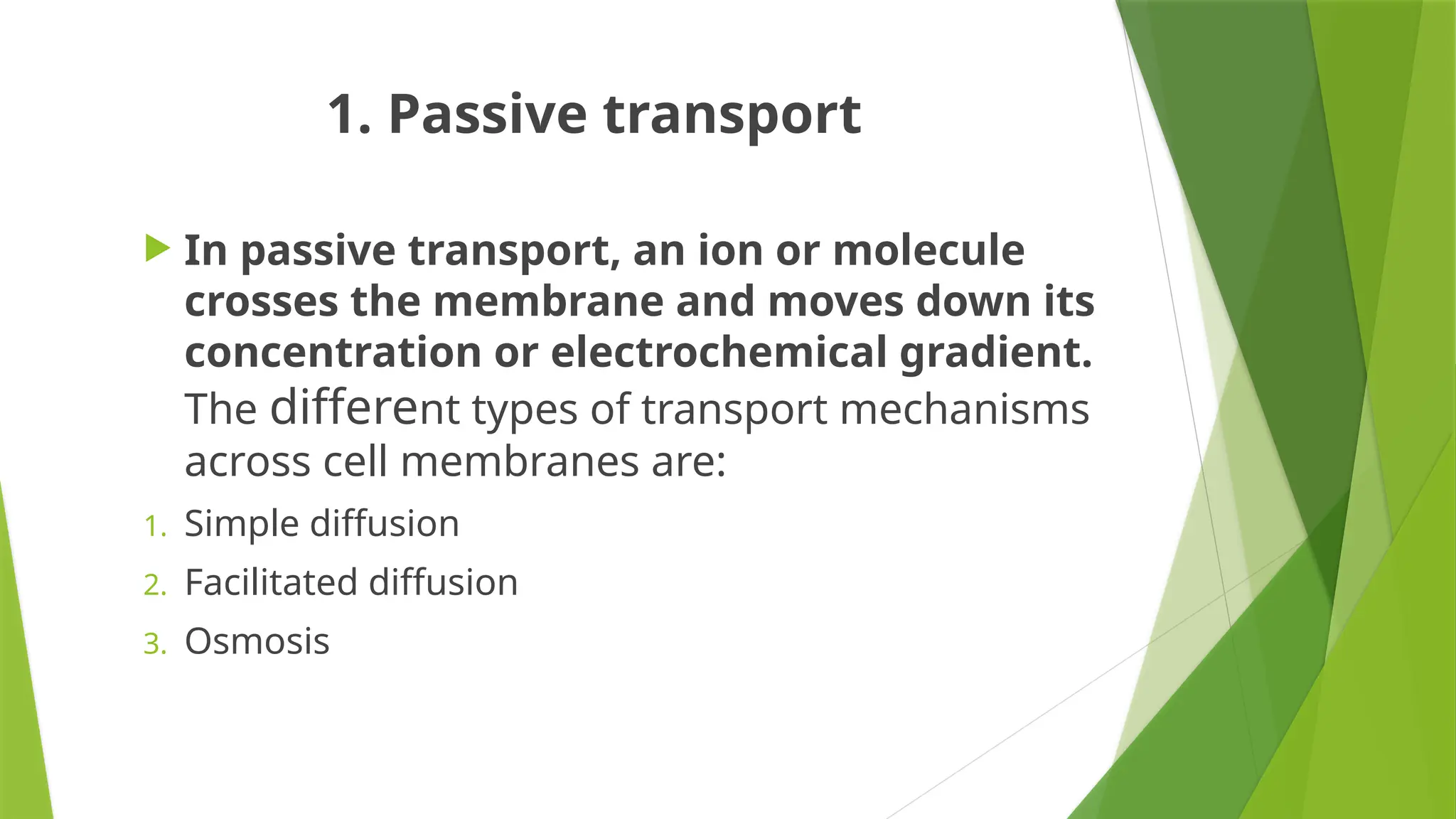 TRANSPORTATION THROUGH CELL MEMBRANES.pptx