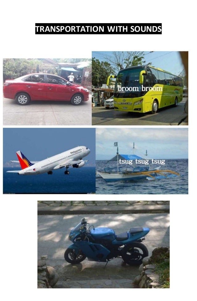 Transportation with sounds BY: LITO GARIN ESTEMBER