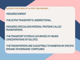 Transport biochem .-1.pdf for pre clinical MBBS STUDENTS | PDF ...