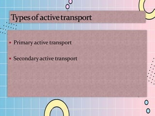 Transport biochem .-1.pdf for pre clinical MBBS STUDENTS | PDF ...