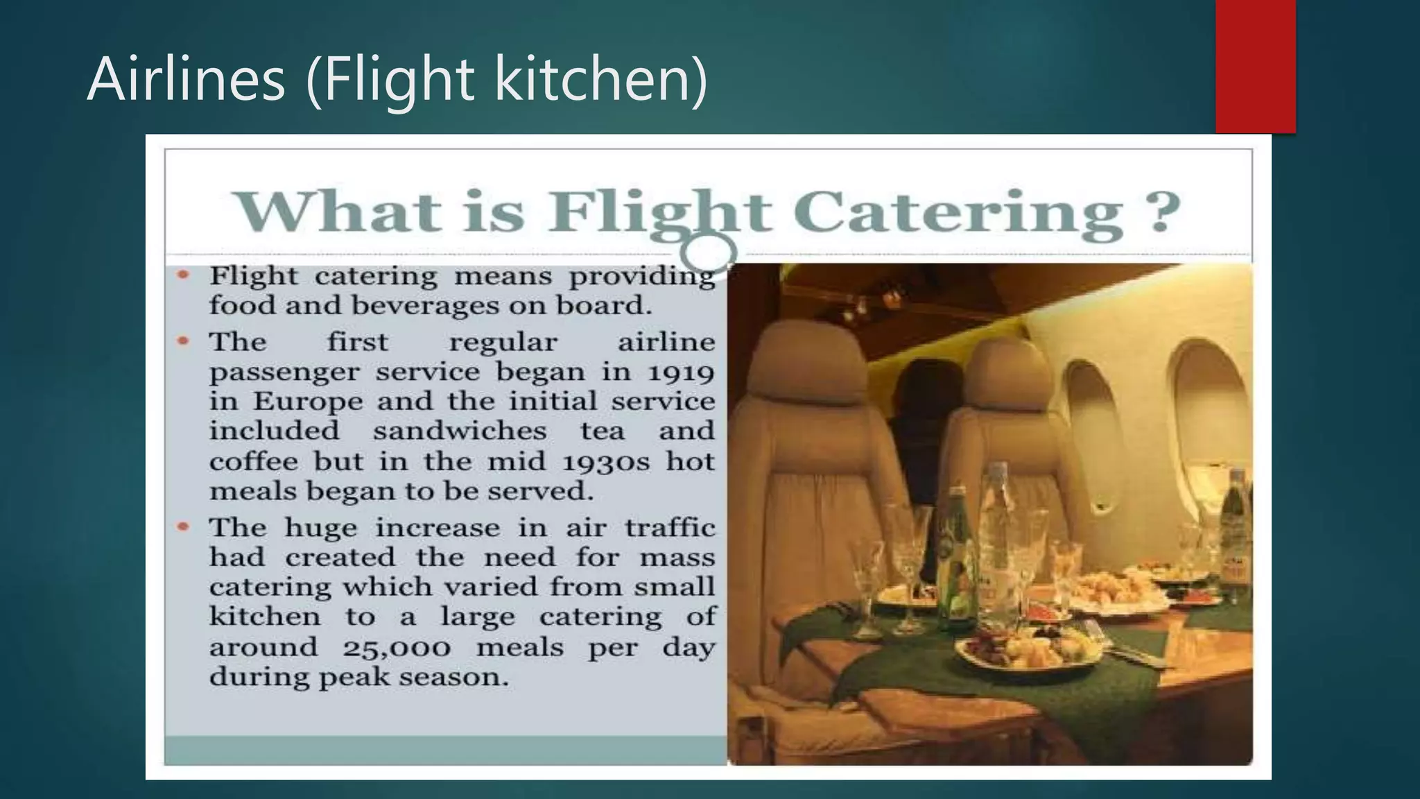 Transport catering | PPTX
