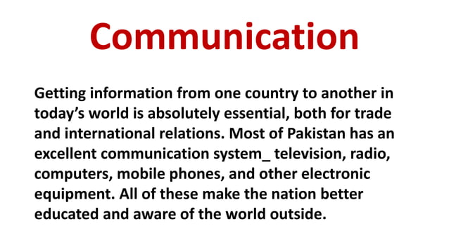 Transport,communication | PPT