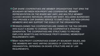Transport cooperatives ppt. | PPTX