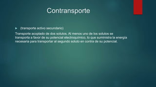 Transporte vesicular | PPTX