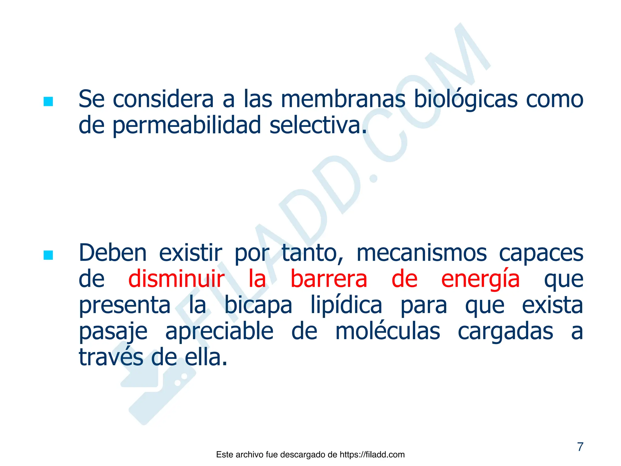 Transporte A Traves De La Membrana Celular 2 Pdf