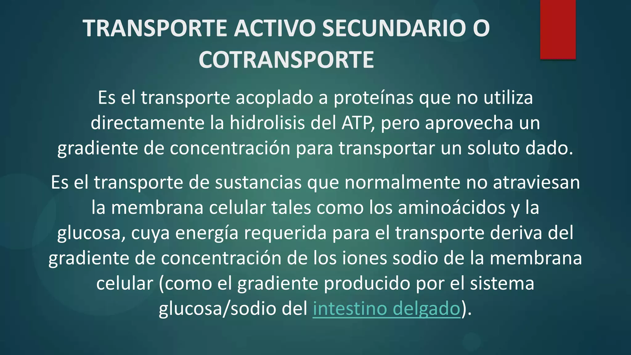Transporte celular activo exp1 | PPT