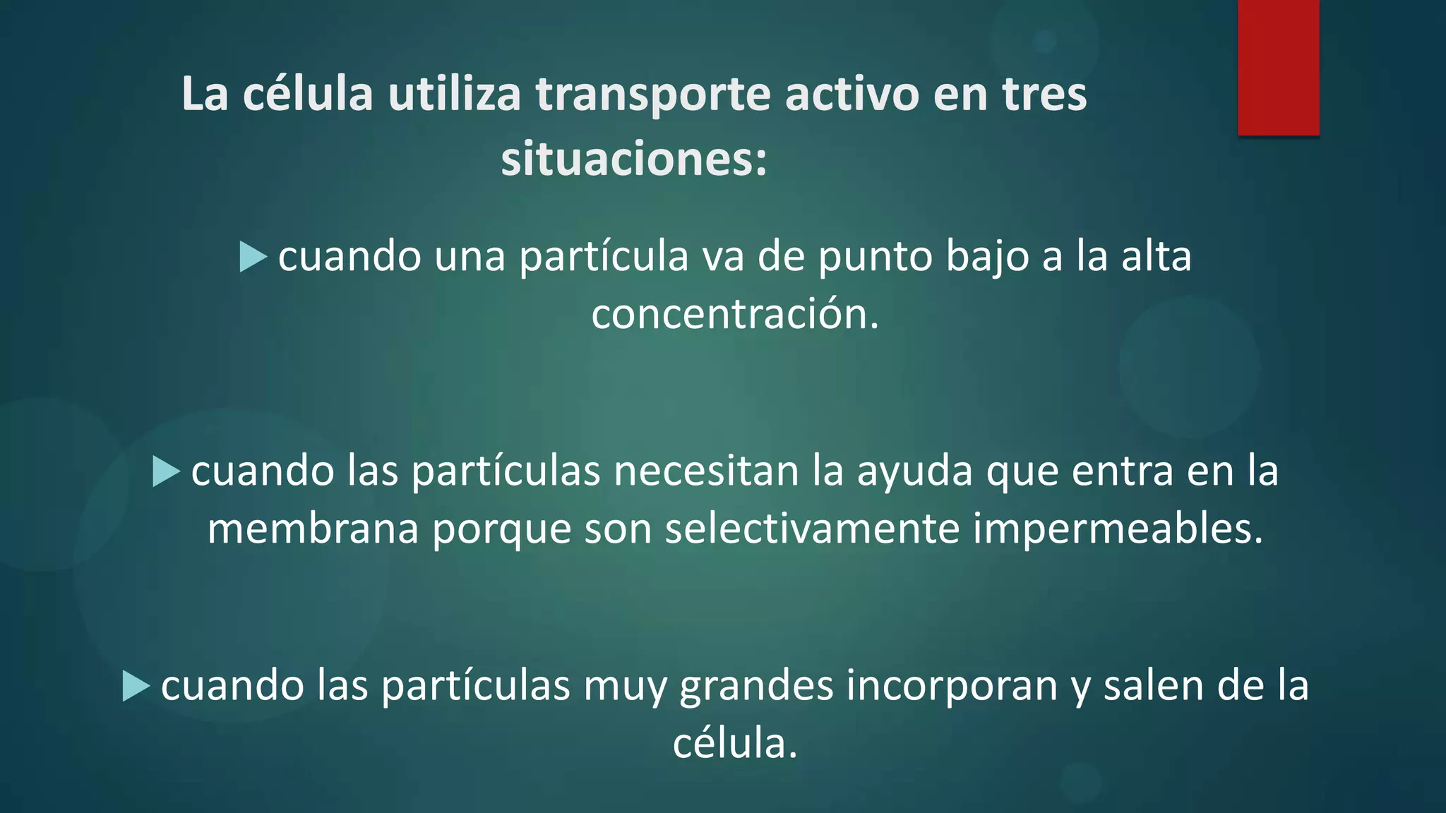 Transporte celular activo exp1 | PPT