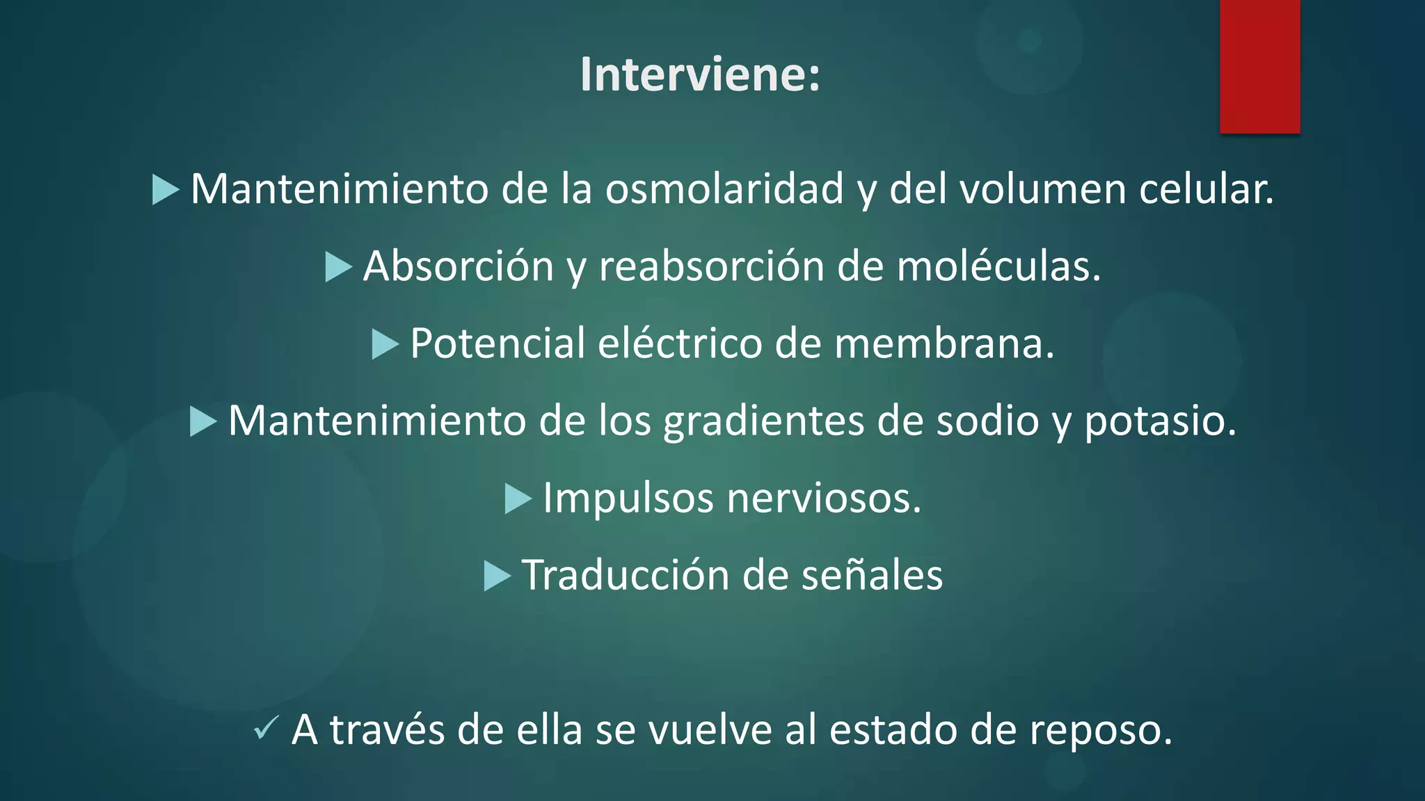 Transporte celular activo exp1 | PPT