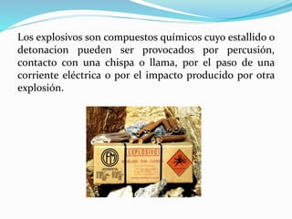 Transporte de camiones de explosivos | PPTX