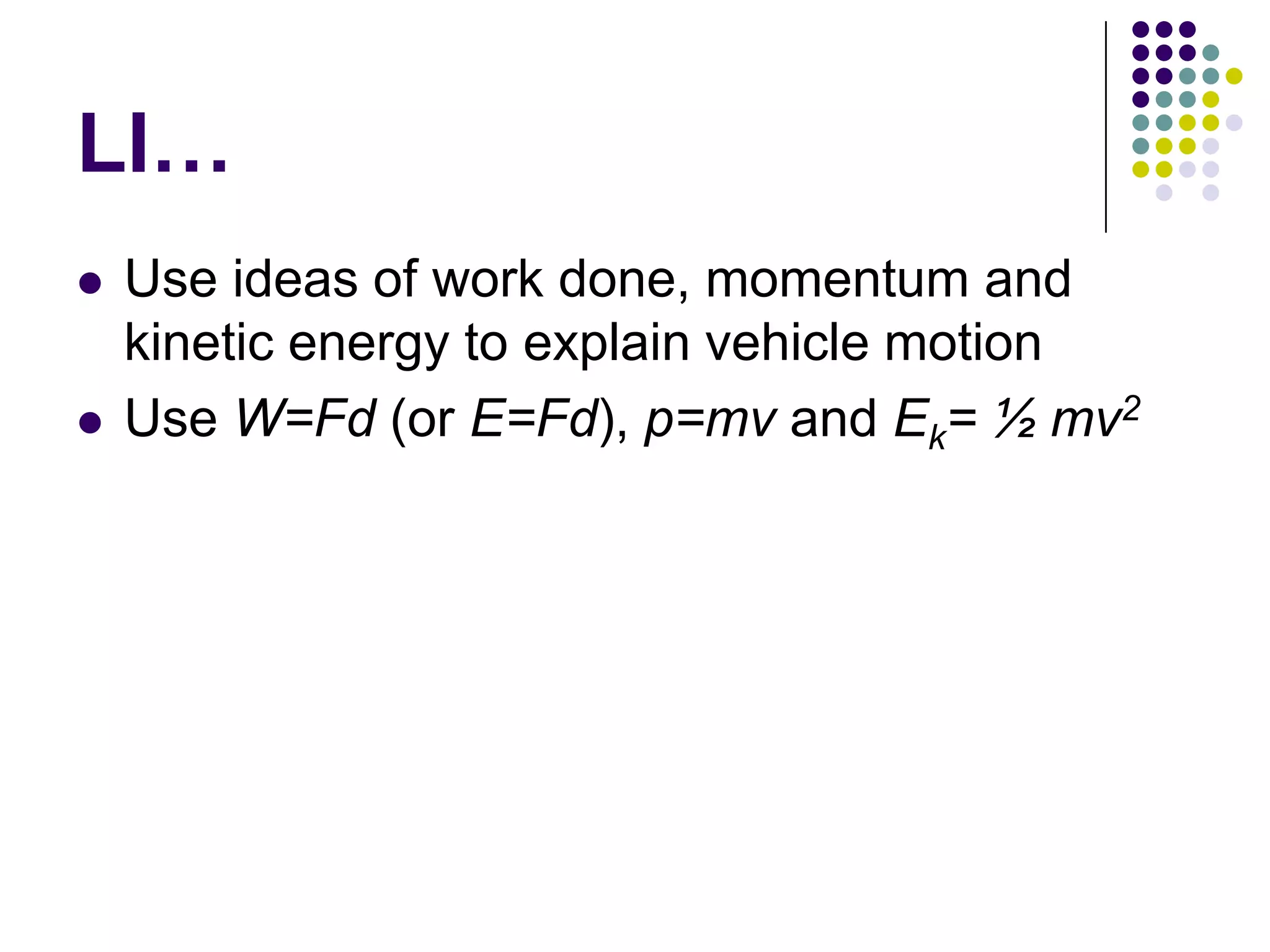 Physics On the Road-Lesson 13 | PPT