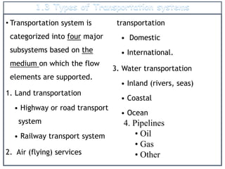 Transport engineering copy | PPT