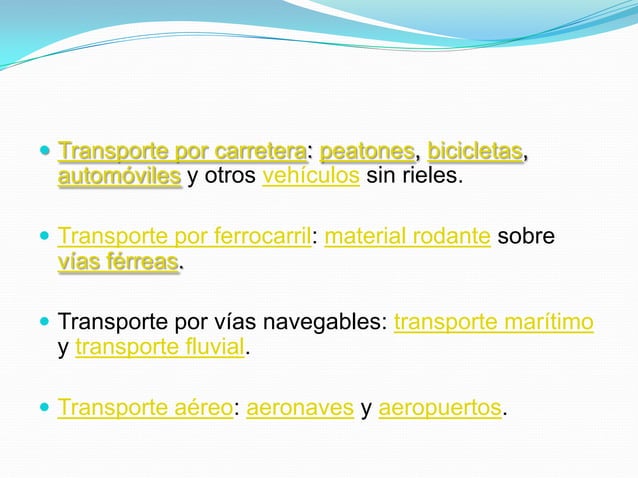 Transporte por cable[1] | PPT