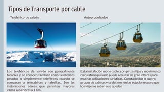 Transportes por cable | PPTX
