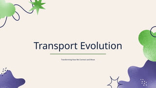 transportation coummunication best ppt ever | PPTX