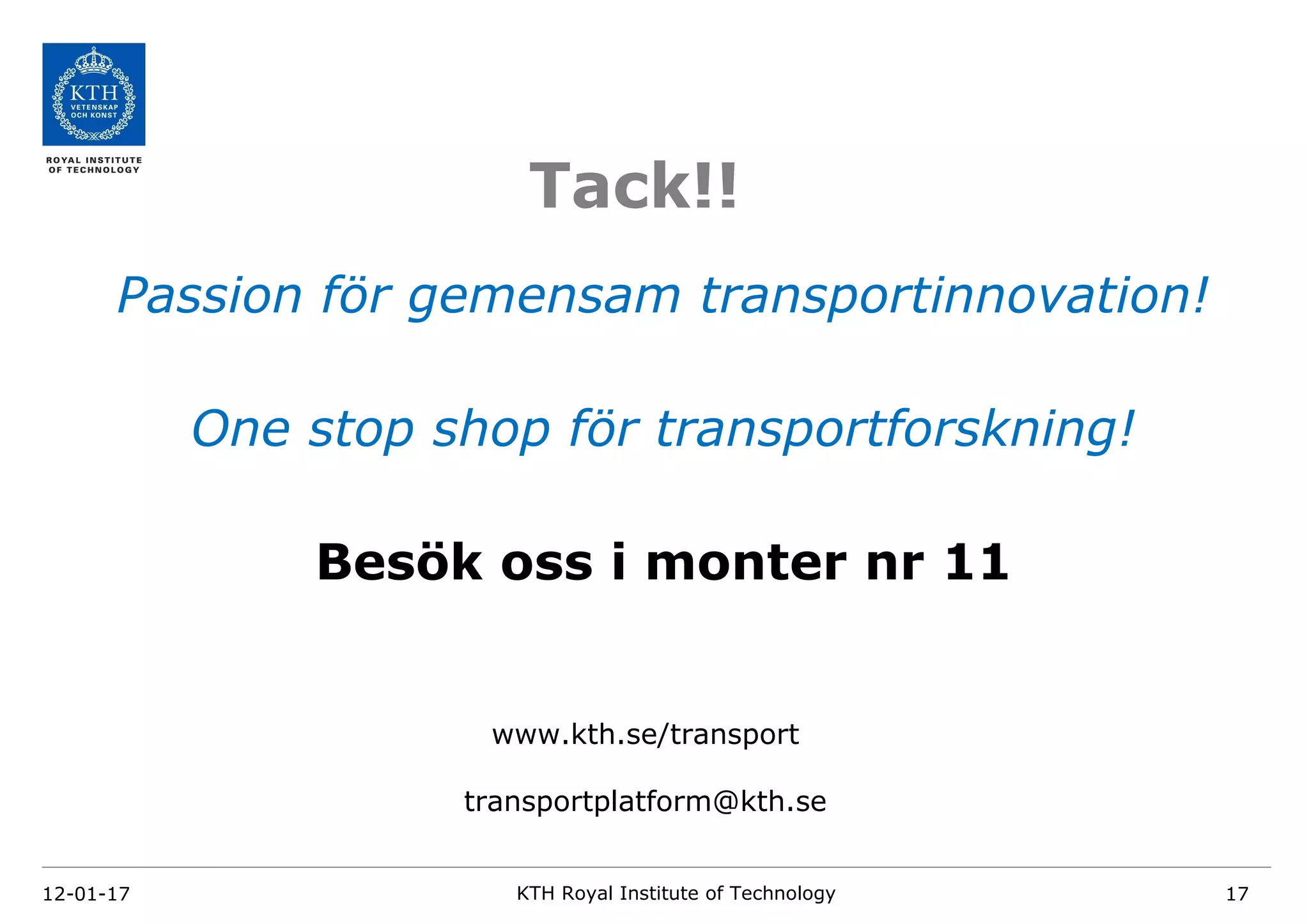 Session 11 Mikael Nybacka | PPT