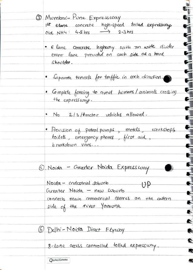Transport: Notes - Geography | PDF