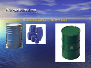 Transport goriva | PPT