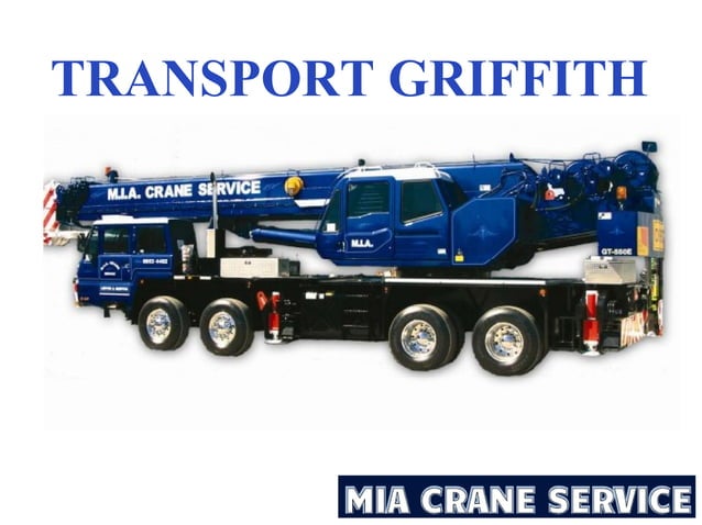 Transport griffith | PPT
