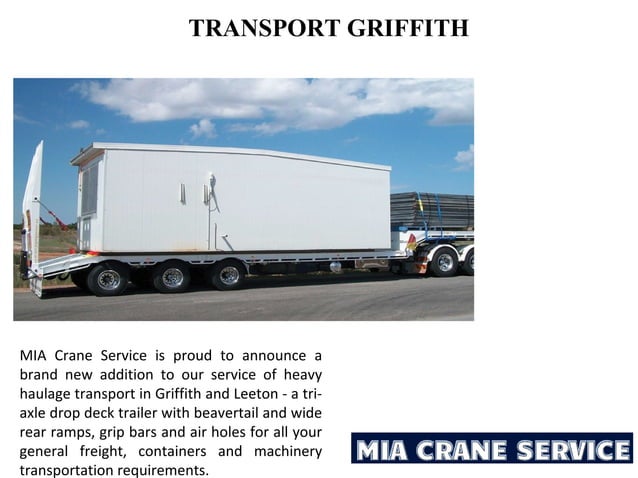 Transport griffith | PPT