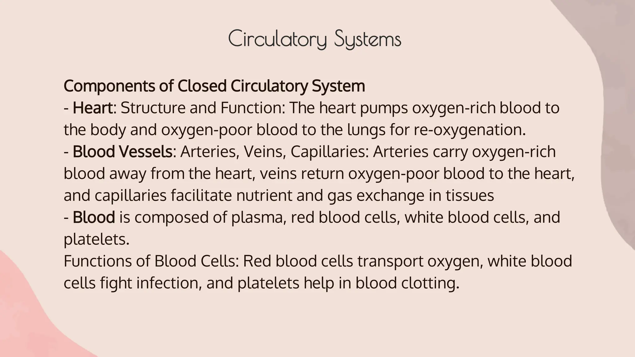 Transport In Animals[1].pptx Cambridge IGCSE | PPTX