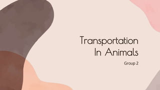 Transport In Animals[1].pptx Cambridge IGCSE | PPTX