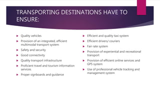 Transport in a prespective geographical and accessibility | PPT