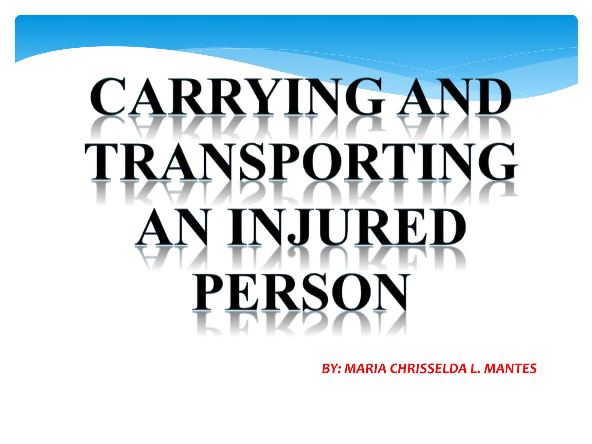 transporting a victim.pptx