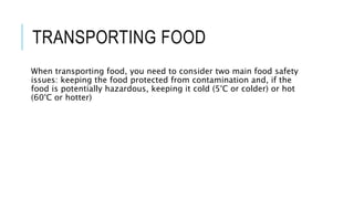 Transporting food | PPTX