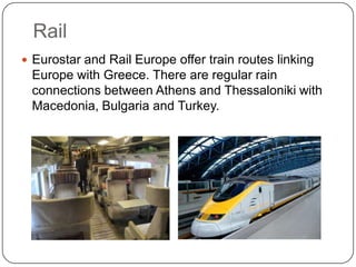 Transport system in Greece | PPT