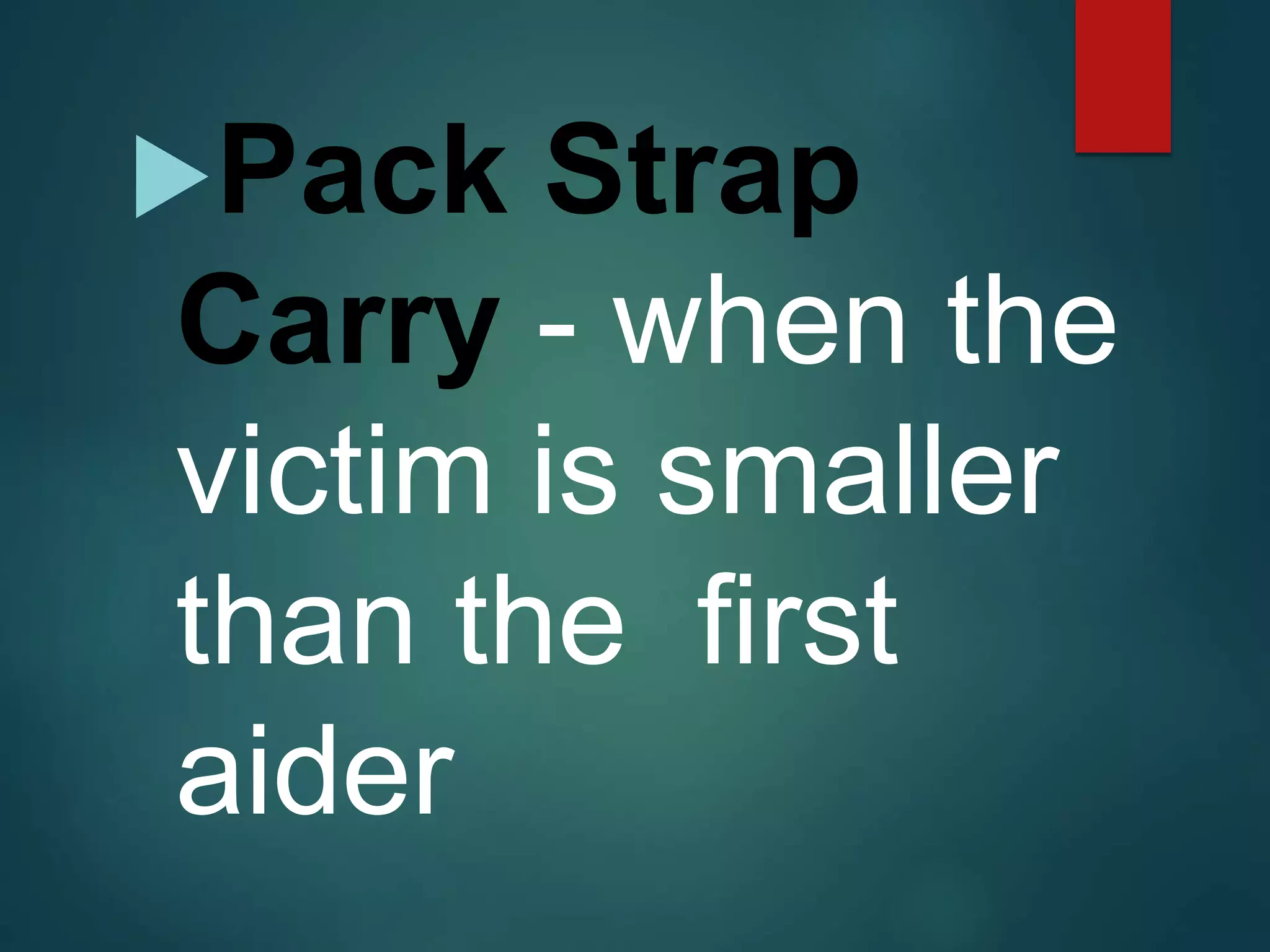 transporting the victim.pptx