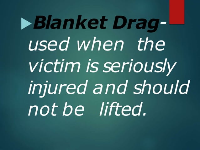 transporting the victim.pptx | First Aid | Injuries