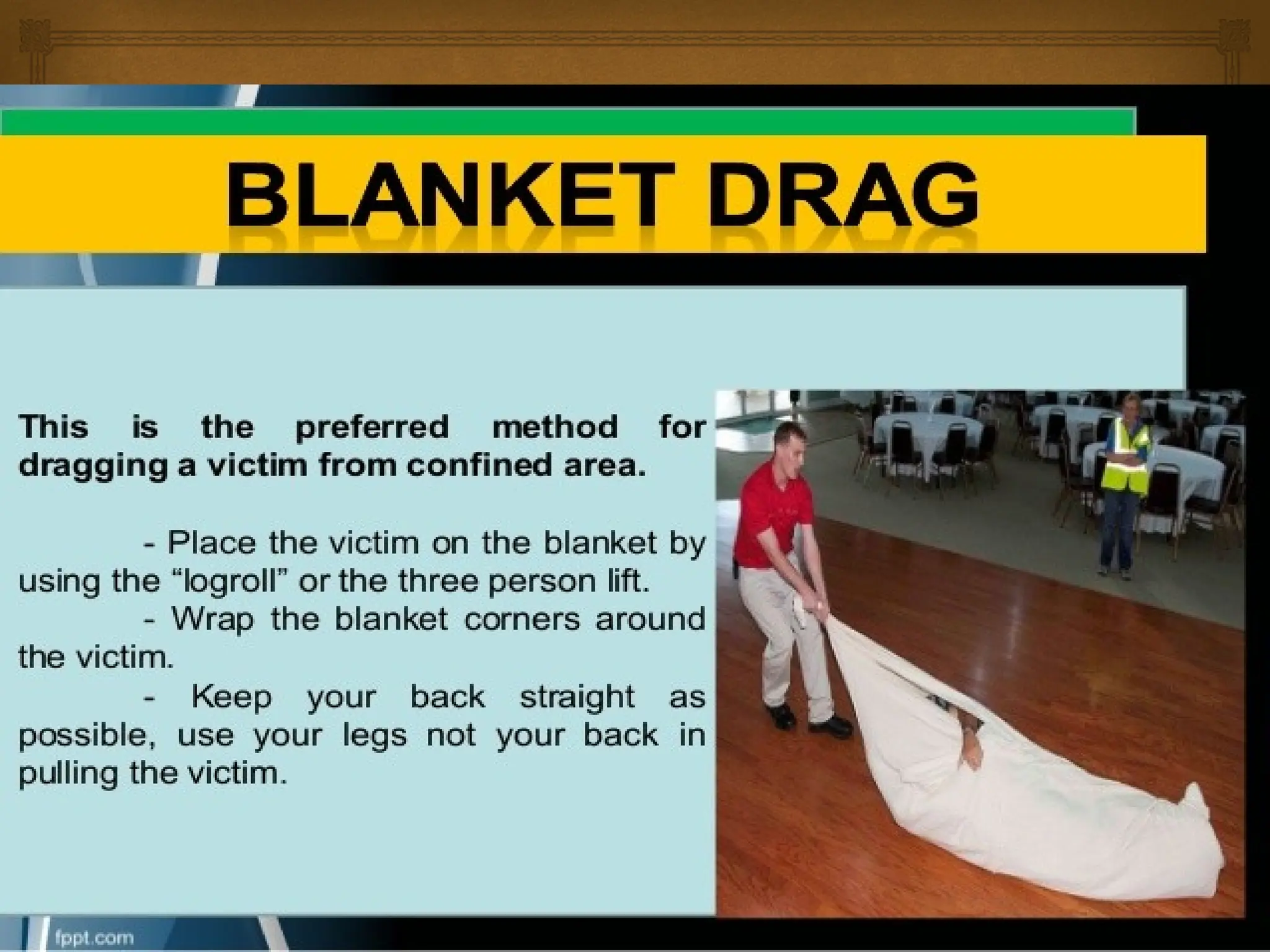 Transporting the Victim (Drag and Carry Techniques) | PPTX