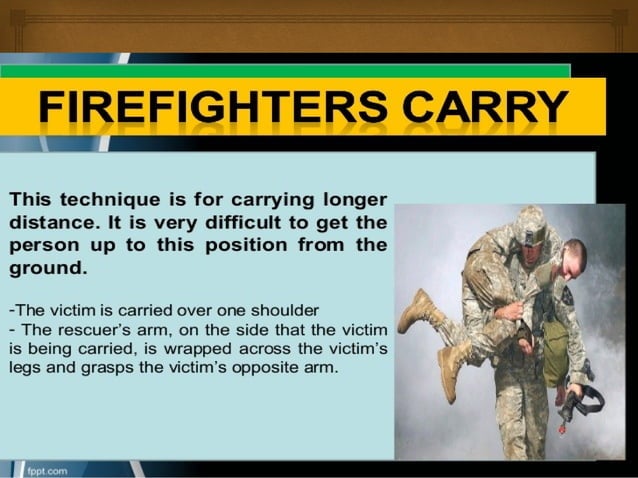 Transporting the Victim (Drag and Carry Techniques) | PPTX