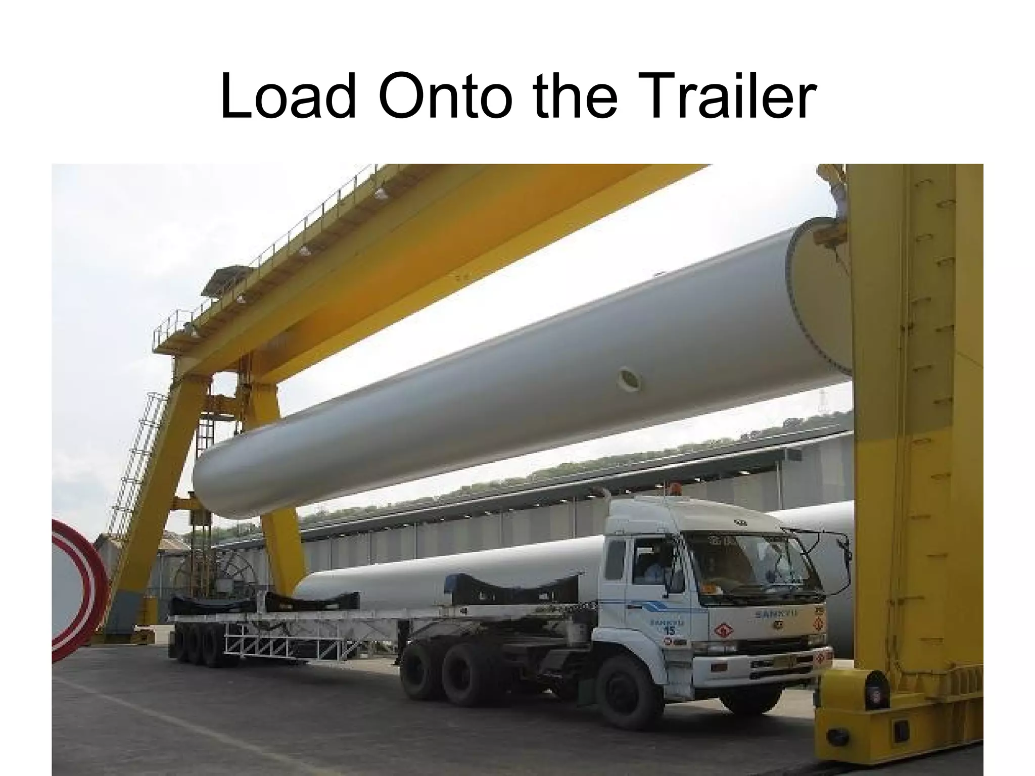 Transporting Wind Tower | PPS