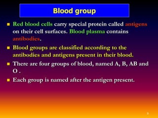 Red blood cells in Blood | PDF