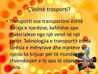 Transporti | PPTX