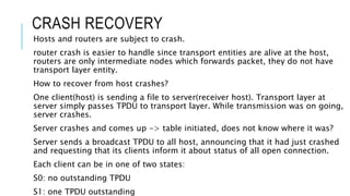 Transport layer | PPT