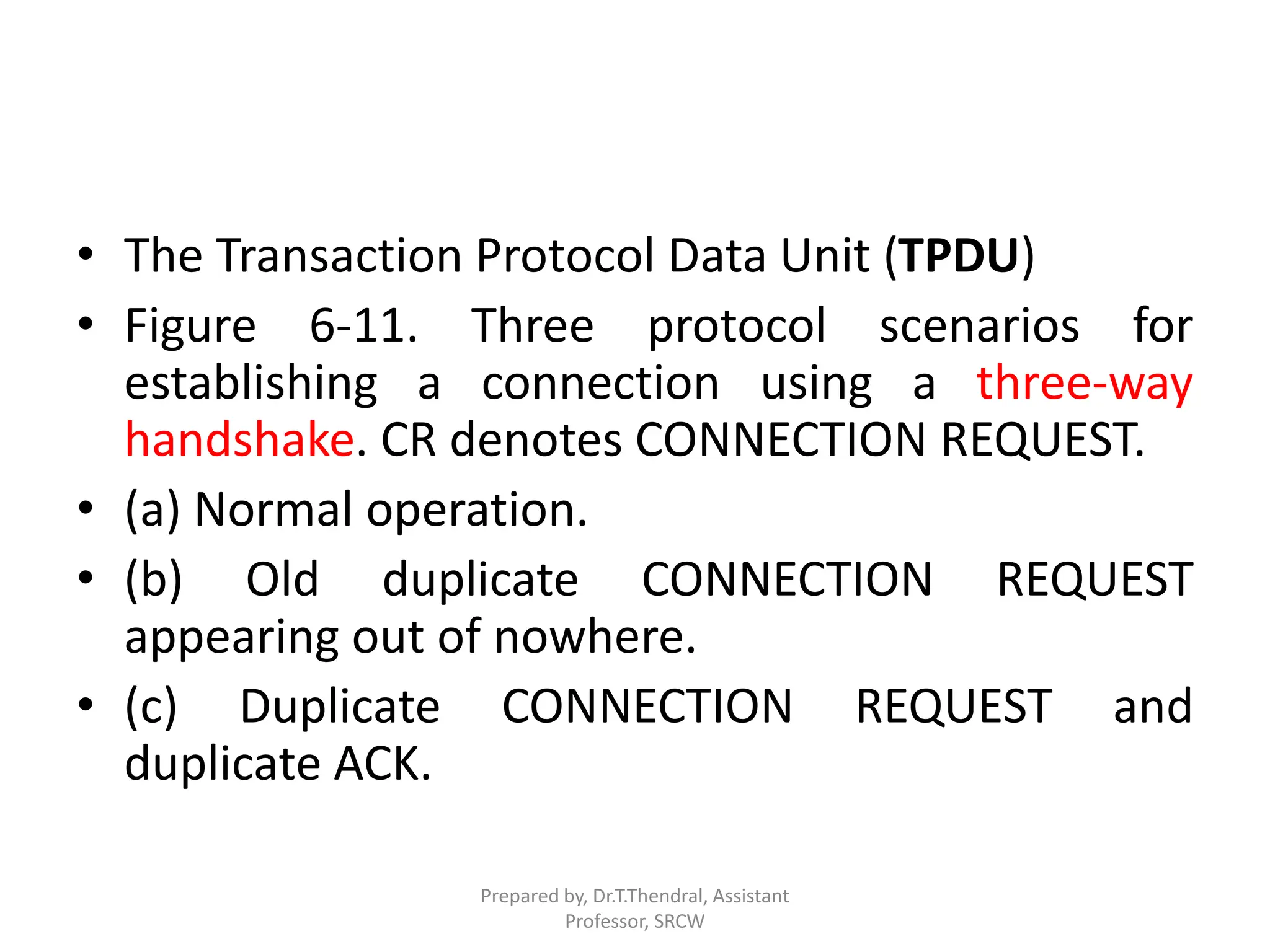 Transport Layer.pptx | Computer Networking | Computing