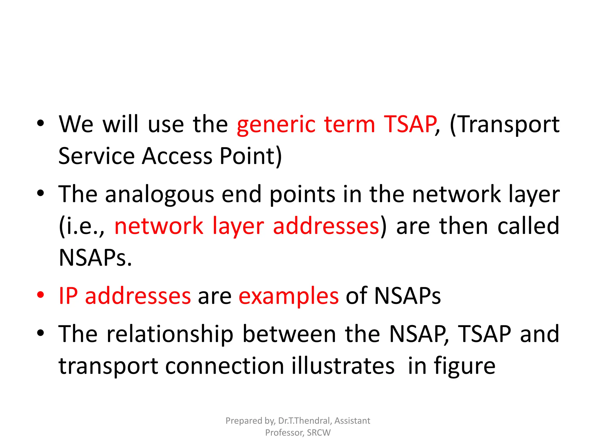 Transport Layer.pptx | Computer Networking | Computing