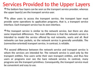 transport Layer in Computer Networks Pptx | PPT