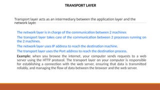 Application Layer in Computer Networks part 2 | PPTX