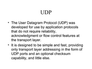 Transport Layer [Autosaved] | PPT