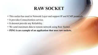 Transport layer interface | PPTX