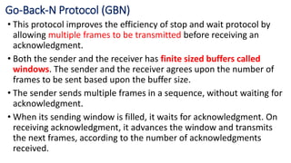 Transport layer protocols : Simple Protocol , Stop and Wait Protocol ...