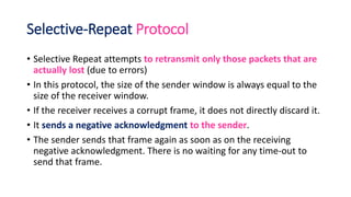 Transport layer protocols : Simple Protocol , Stop and Wait Protocol ...