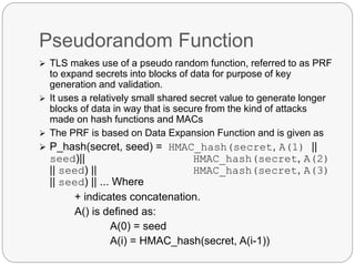 Transport layer security | PPTX