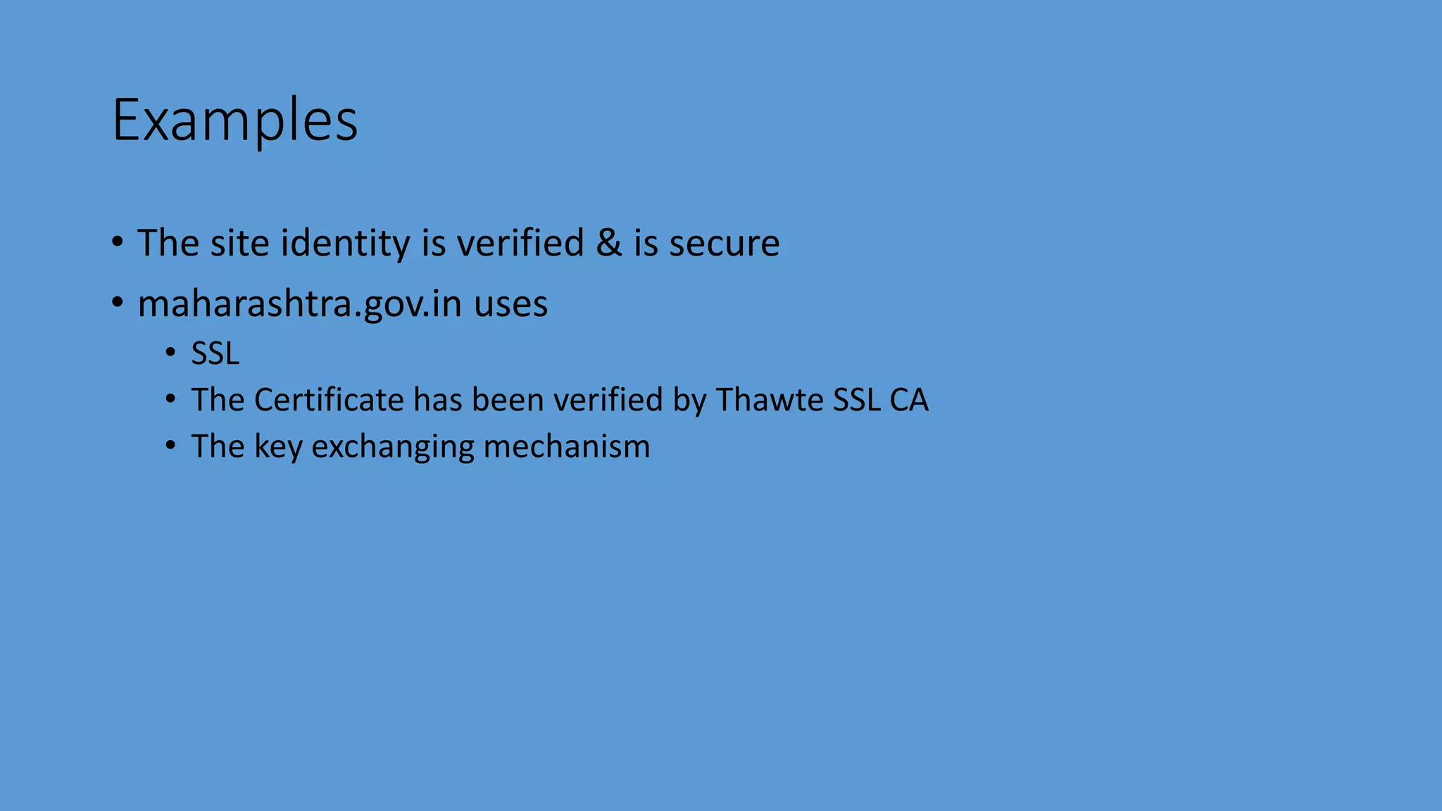 Transport Layer Security Tls Pptx