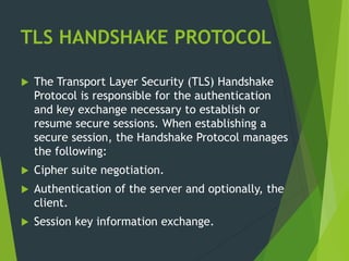 Transport Layer Security (TLS) | PPTX