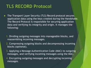 Transport Layer Security (TLS) | PPTX
