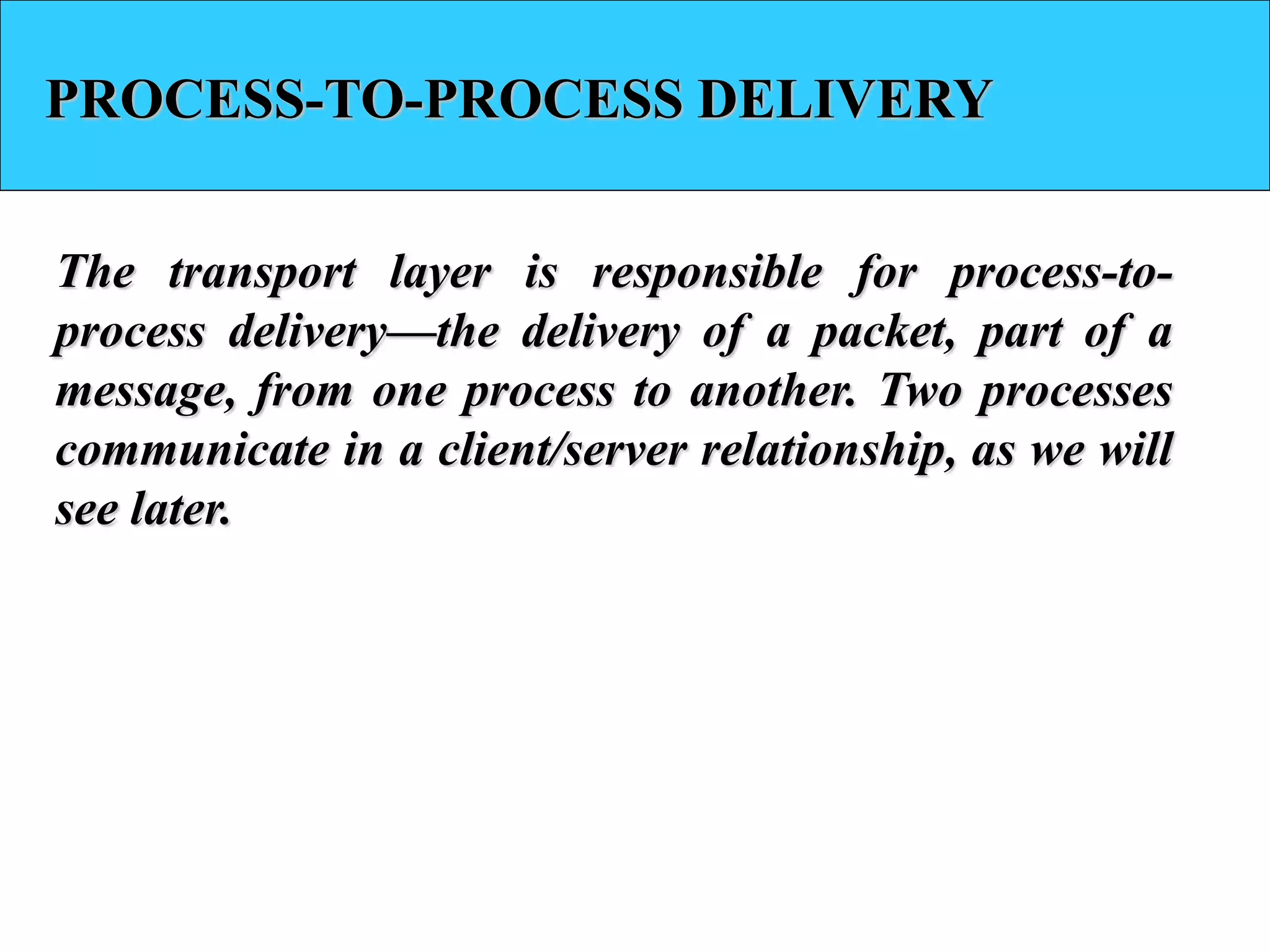Transport Layer Tcp And Udp Ppt